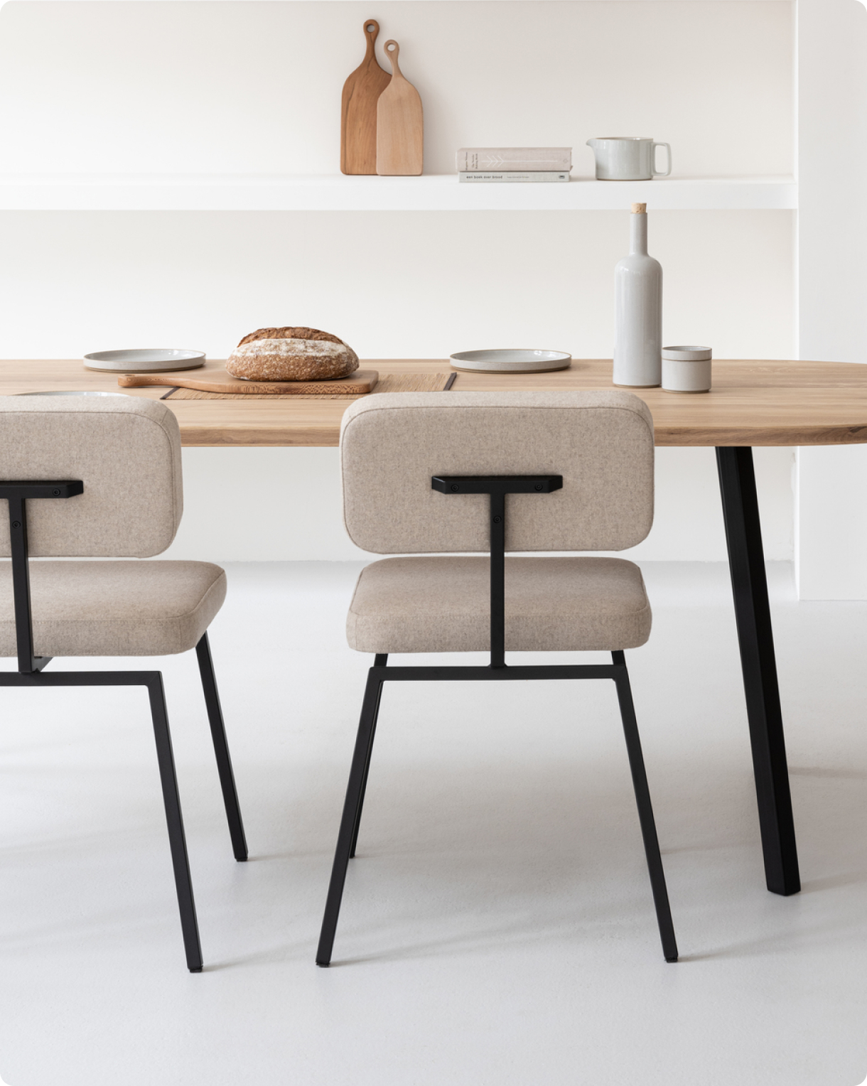 Comfortabele design eetkamerstoelen | Studio HENK